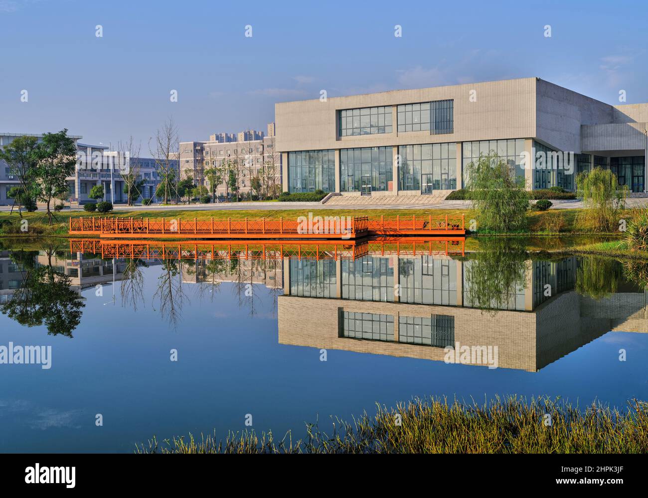 Outdoor building scenery Stock Photo - Alamy