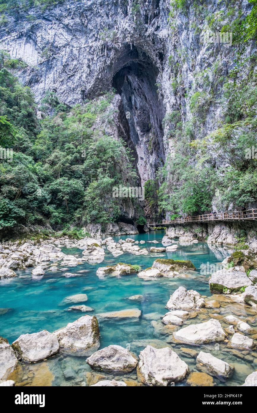 Seven major scenic spots Stock Photo - Alamy