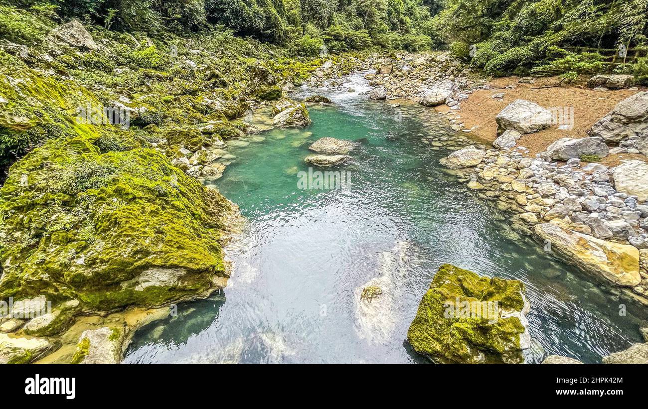 Seven major scenic spots Stock Photo - Alamy