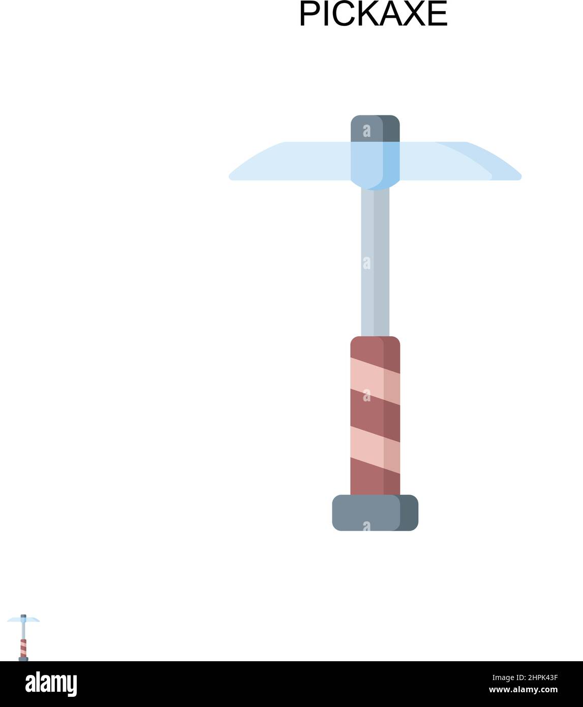 Minecraft Iron Pickaxe Template