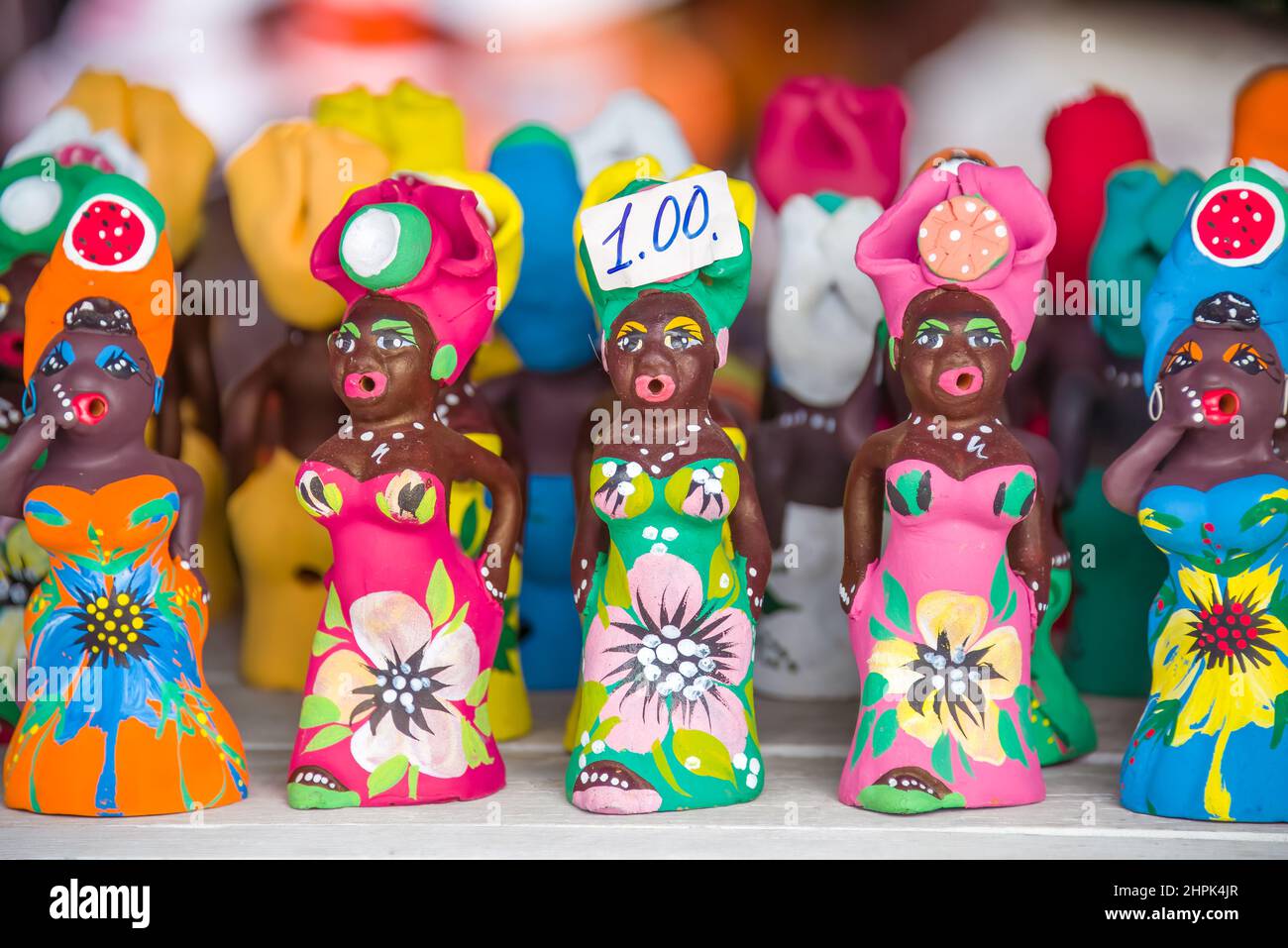 Cuban artisanal souvenirs Stock Photo - Alamy