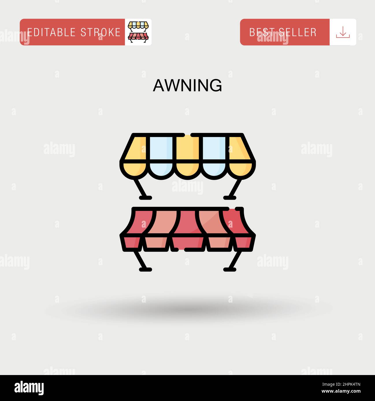 Awning design Stock Vector Images - Alamy