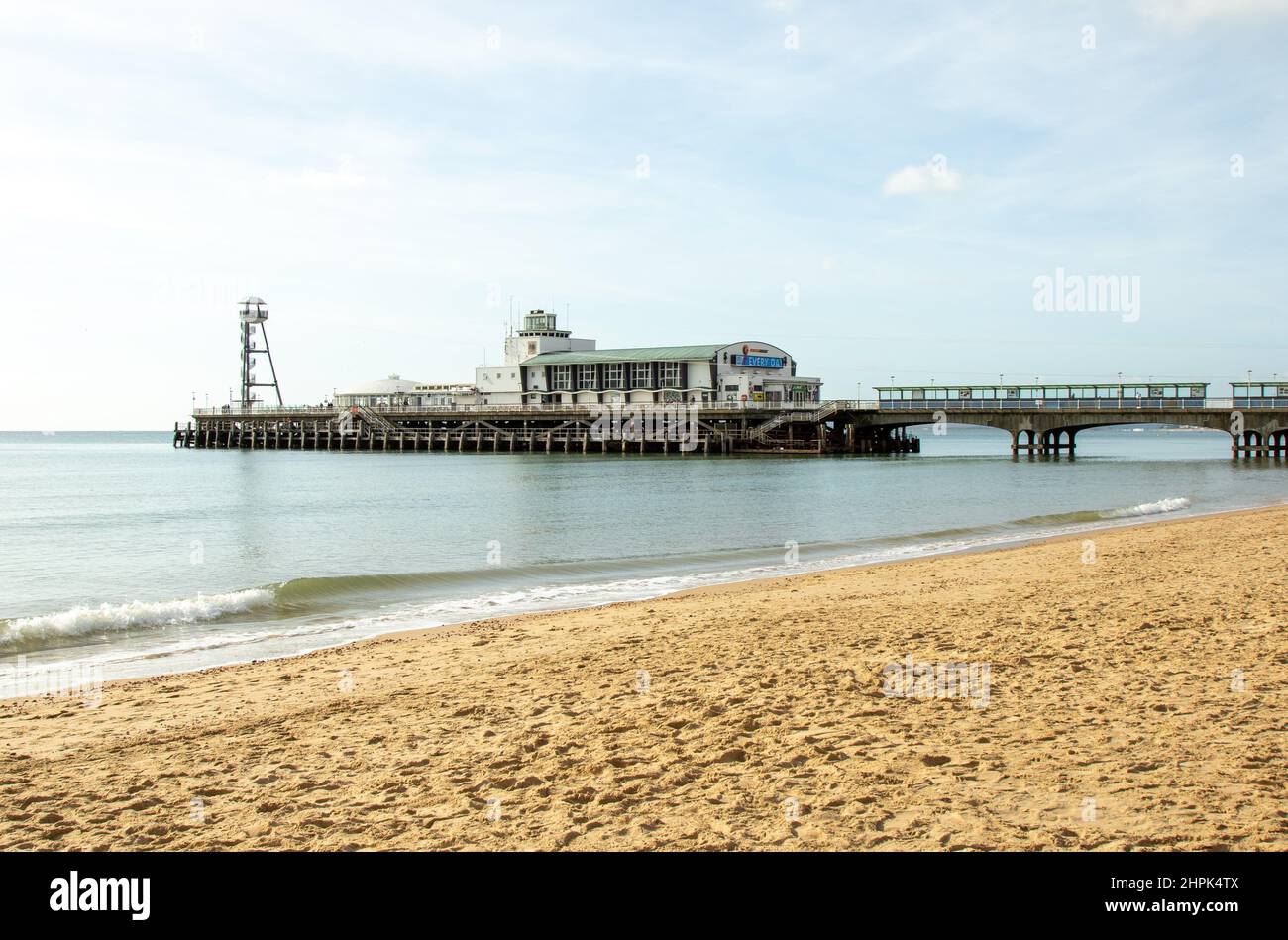 Bournemouth Pier, Dorset, England, UK Stock Photo - Alamy