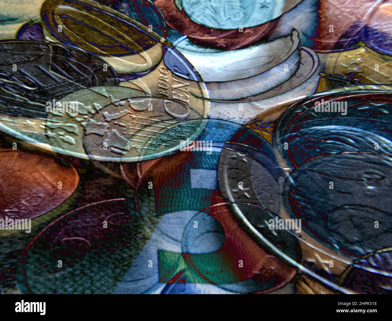ABSTRACT : Concept Euro Stock Photo - Alamy