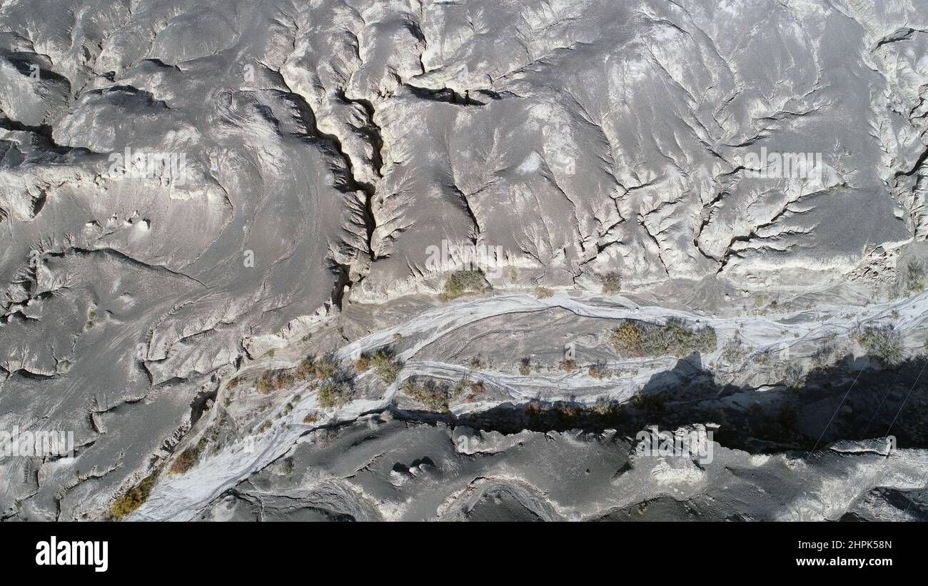 Xinjiang hami: life on aerial gobi landforms and bright spot Stock ...