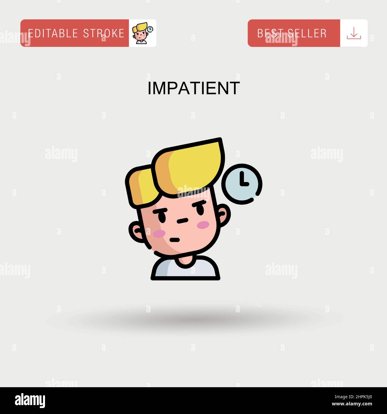 Girl checking the time Stock Vector Images - Alamy