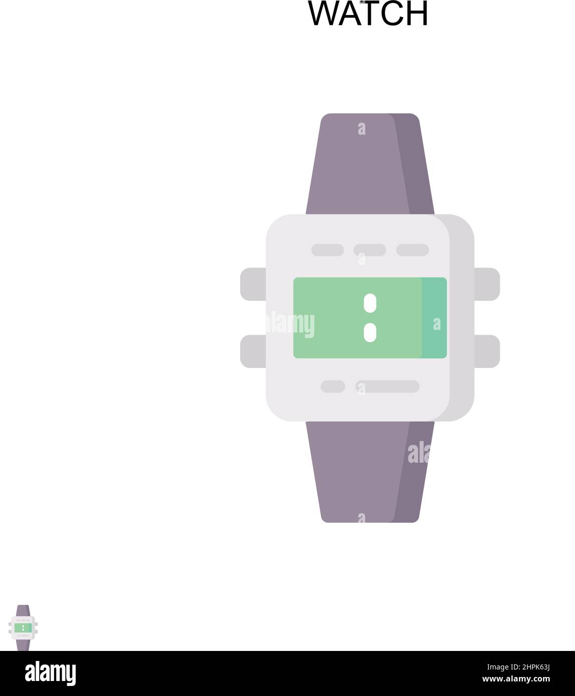 Leather clock Stock Vector Images - Alamy