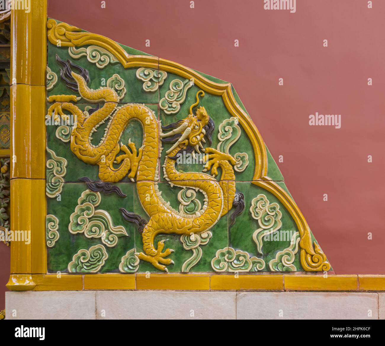 Tai chi temple of Beijing the imperial palace is the corner of the ...