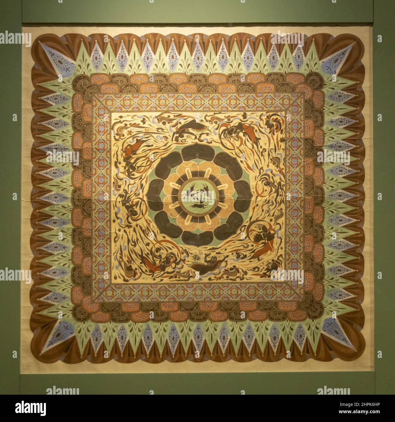 The Forbidden City in Beijing exhibition of dunhuang mogao grottoes ...