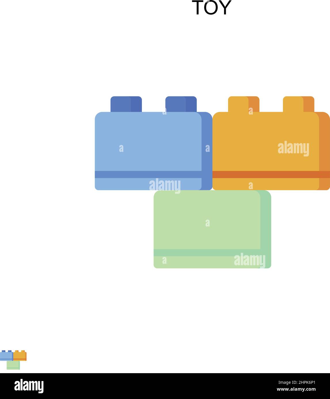 Toy Simple Vector Icon Illustration Symbol Design Template For Web Mobile Ui Element Stock