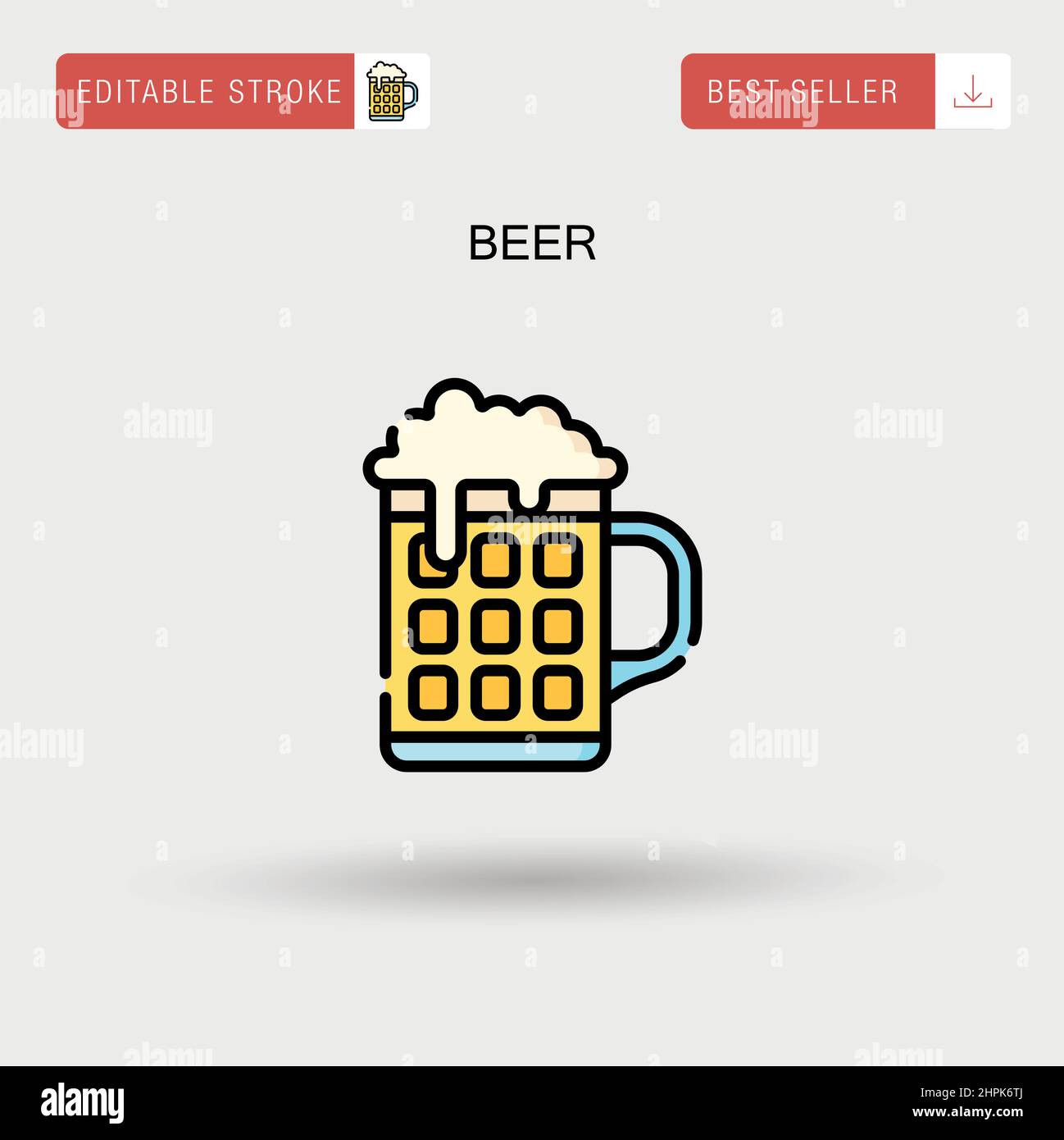 Draft beer cheers Stock Vector Images - Alamy