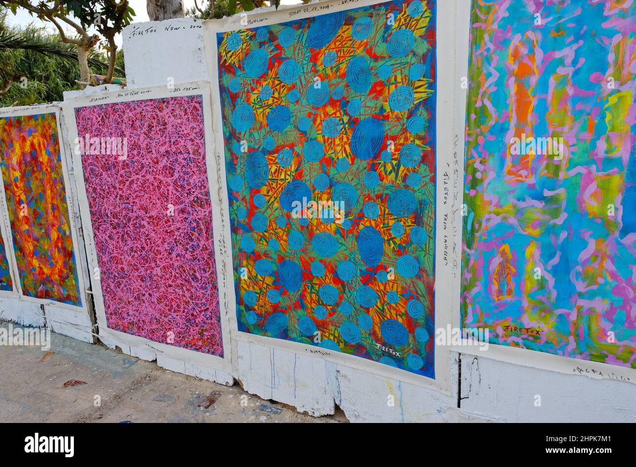 Formentera,Spain , Mola Hippy Market Stock Photo - Alamy