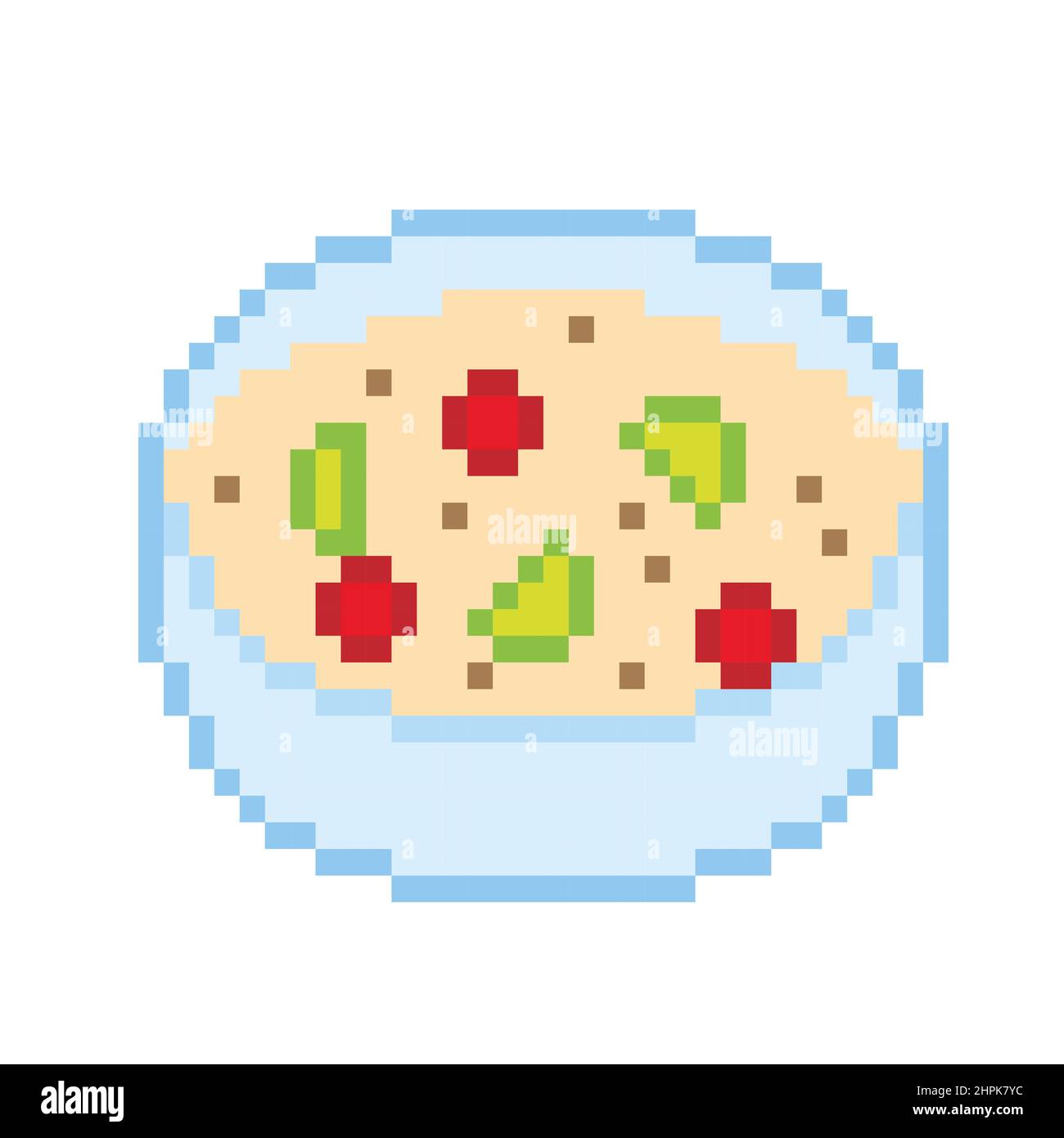 Pixel food hi-res stock photography and images - Alamy