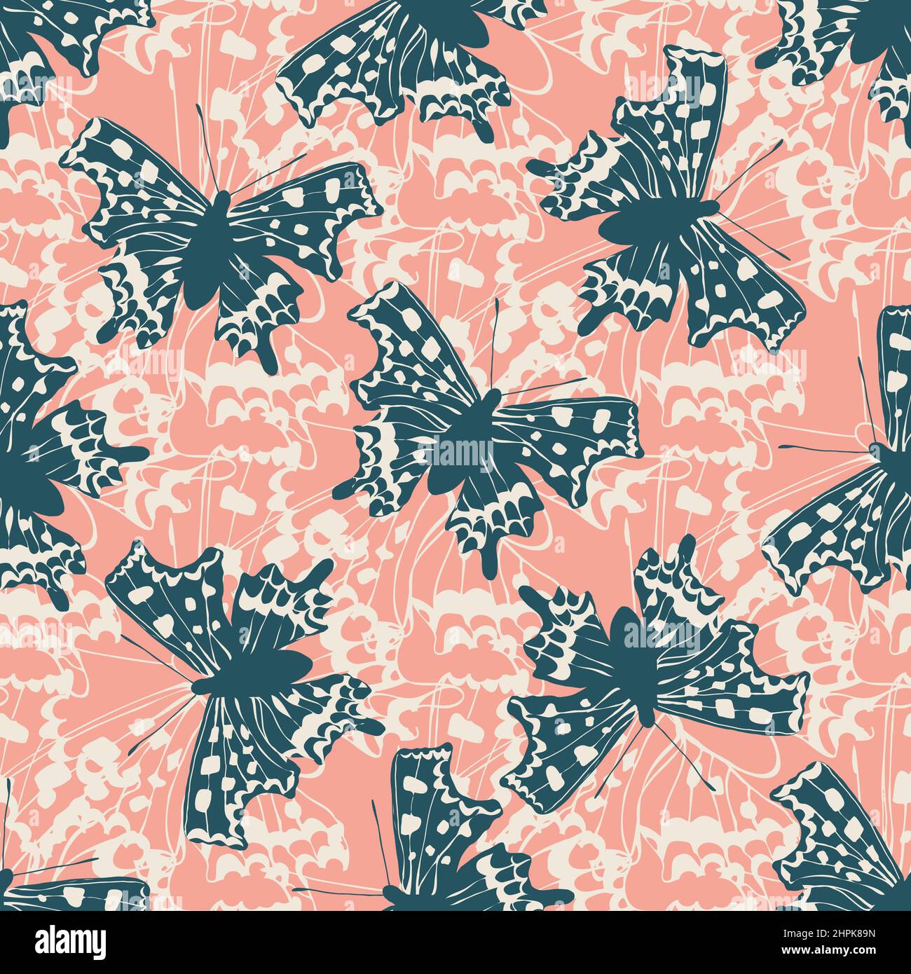 Woodland Butterfly Pattern