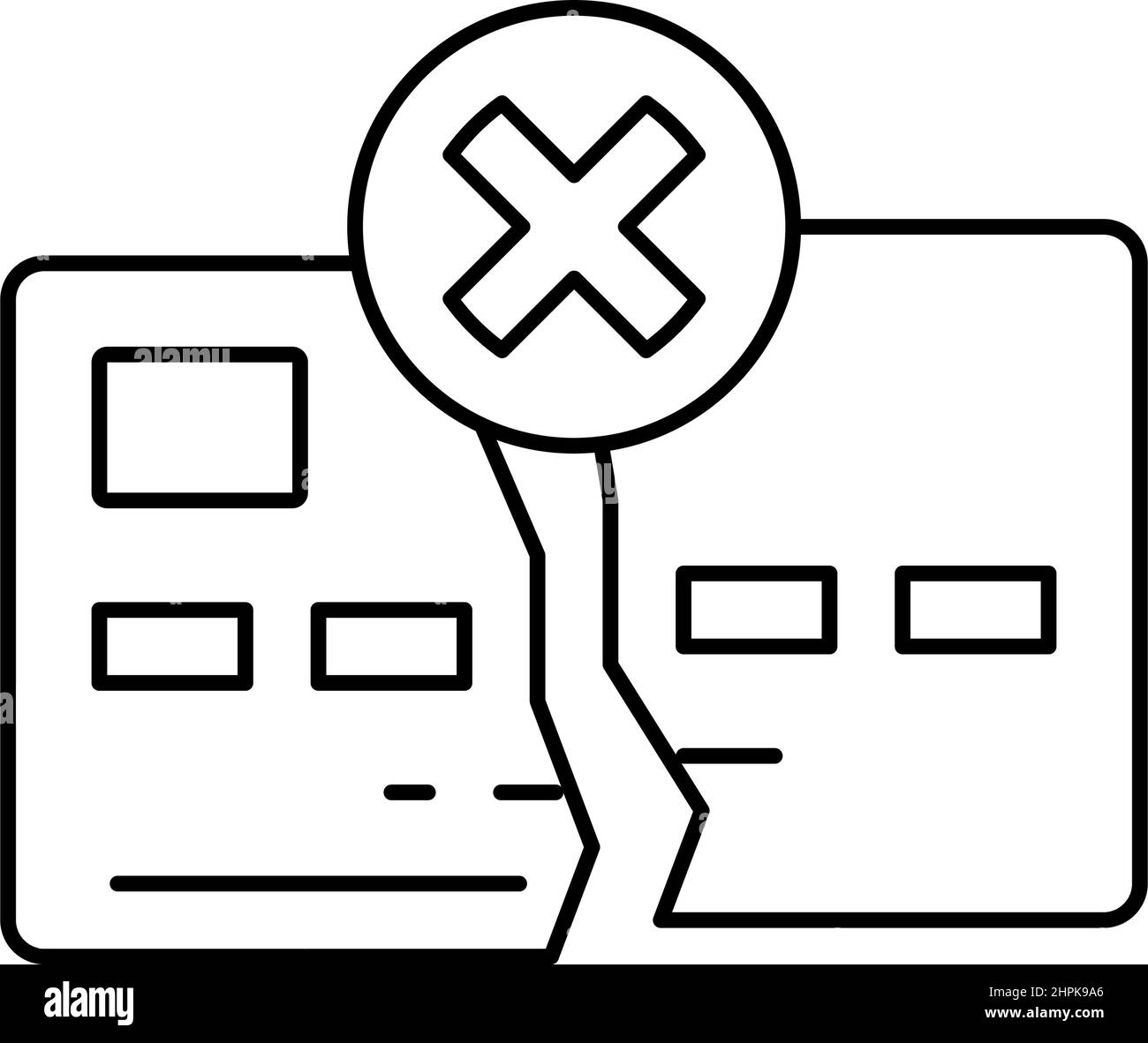 Plastic phone damaged Cut Out Stock Images & Pictures - Alamy