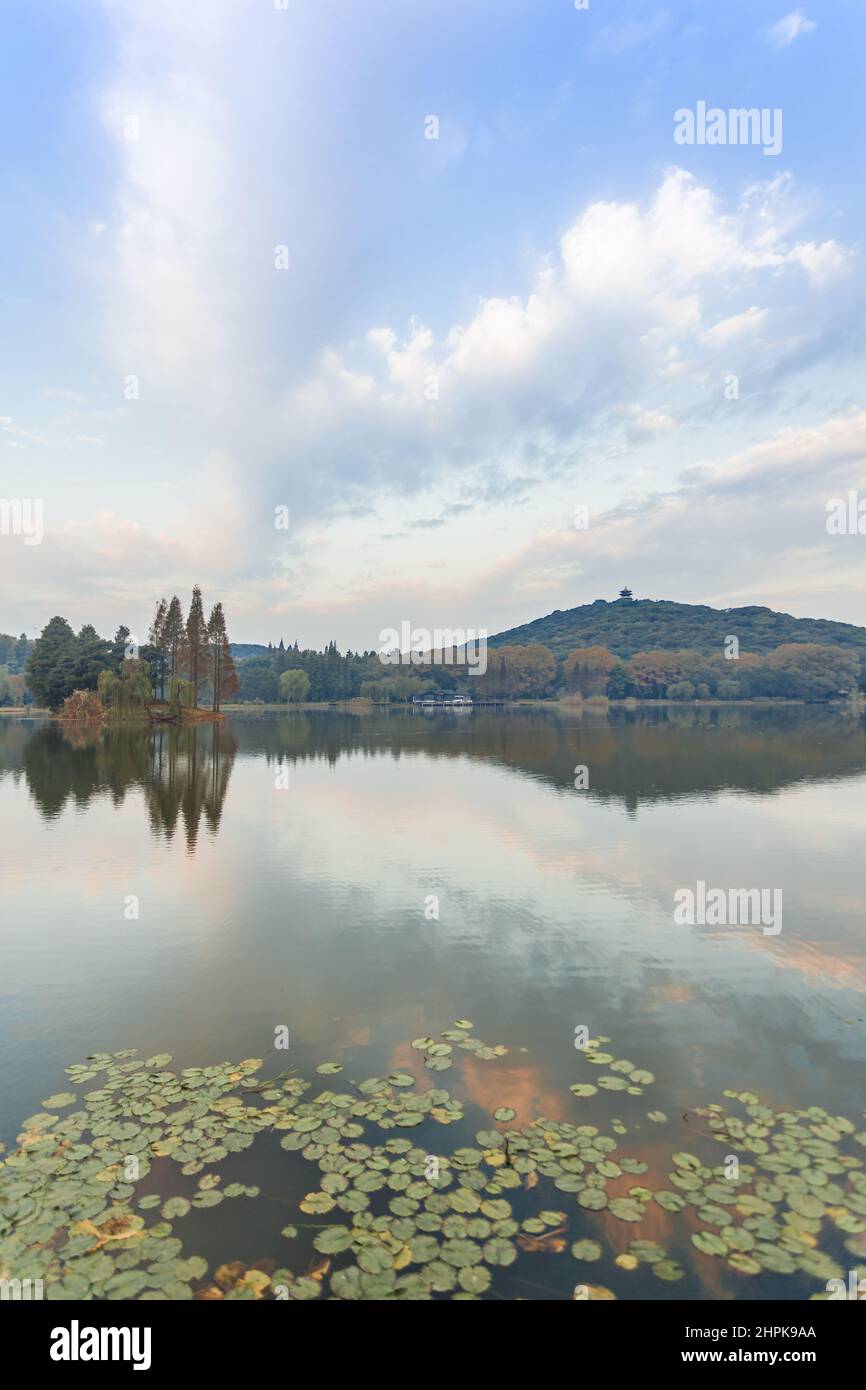 The taihu lake scenery Stock Photo - Alamy