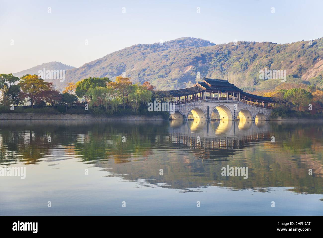 The taihu lake scenery Stock Photo - Alamy