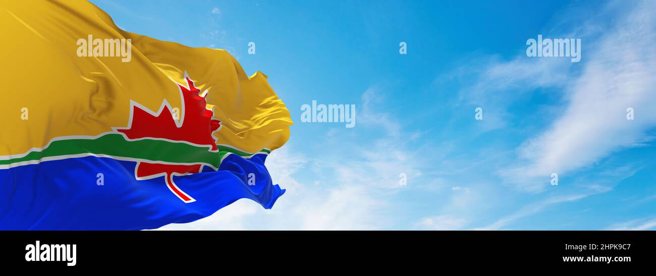 Thunder bay 3d flag hi-res stock photography and images - Alamy