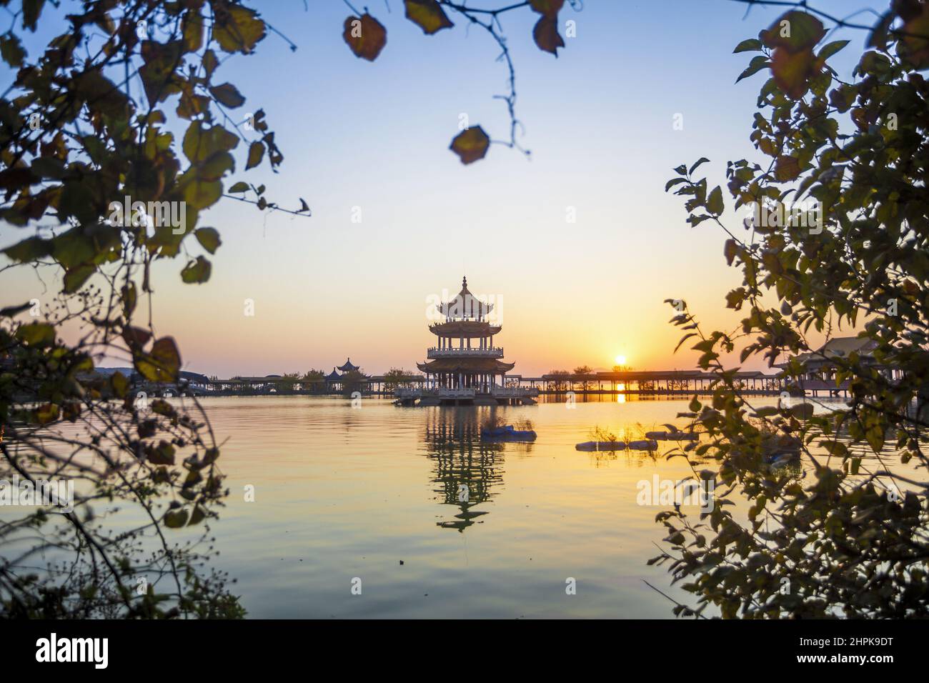 The taihu lake scenery Stock Photo - Alamy