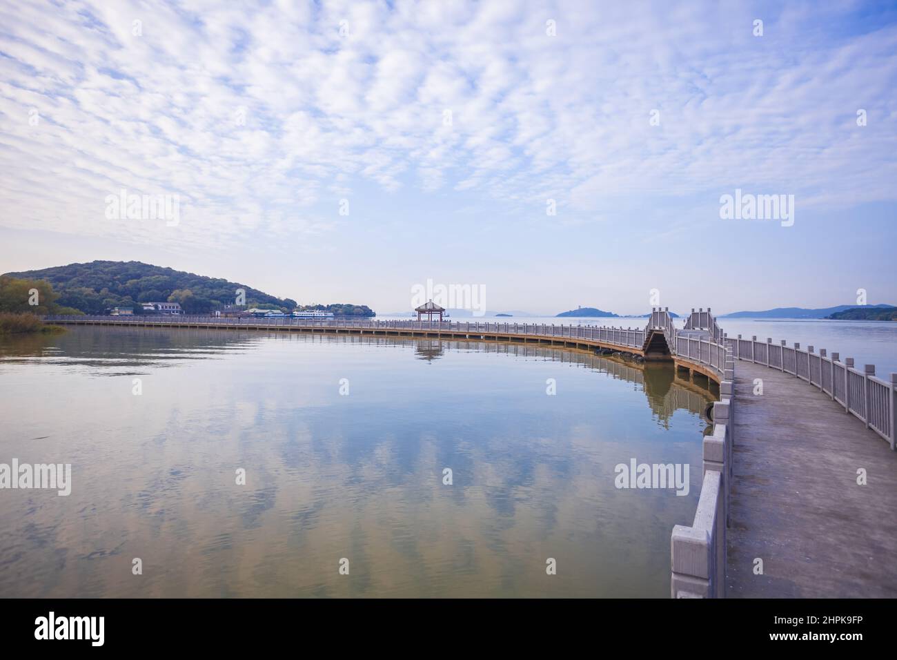 The taihu lake scenery Stock Photo - Alamy
