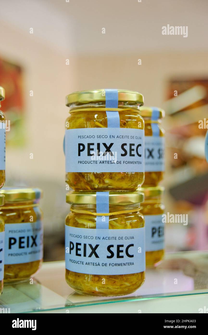 Formentera,Spain , Food, Dried fish Stock Photo - Alamy