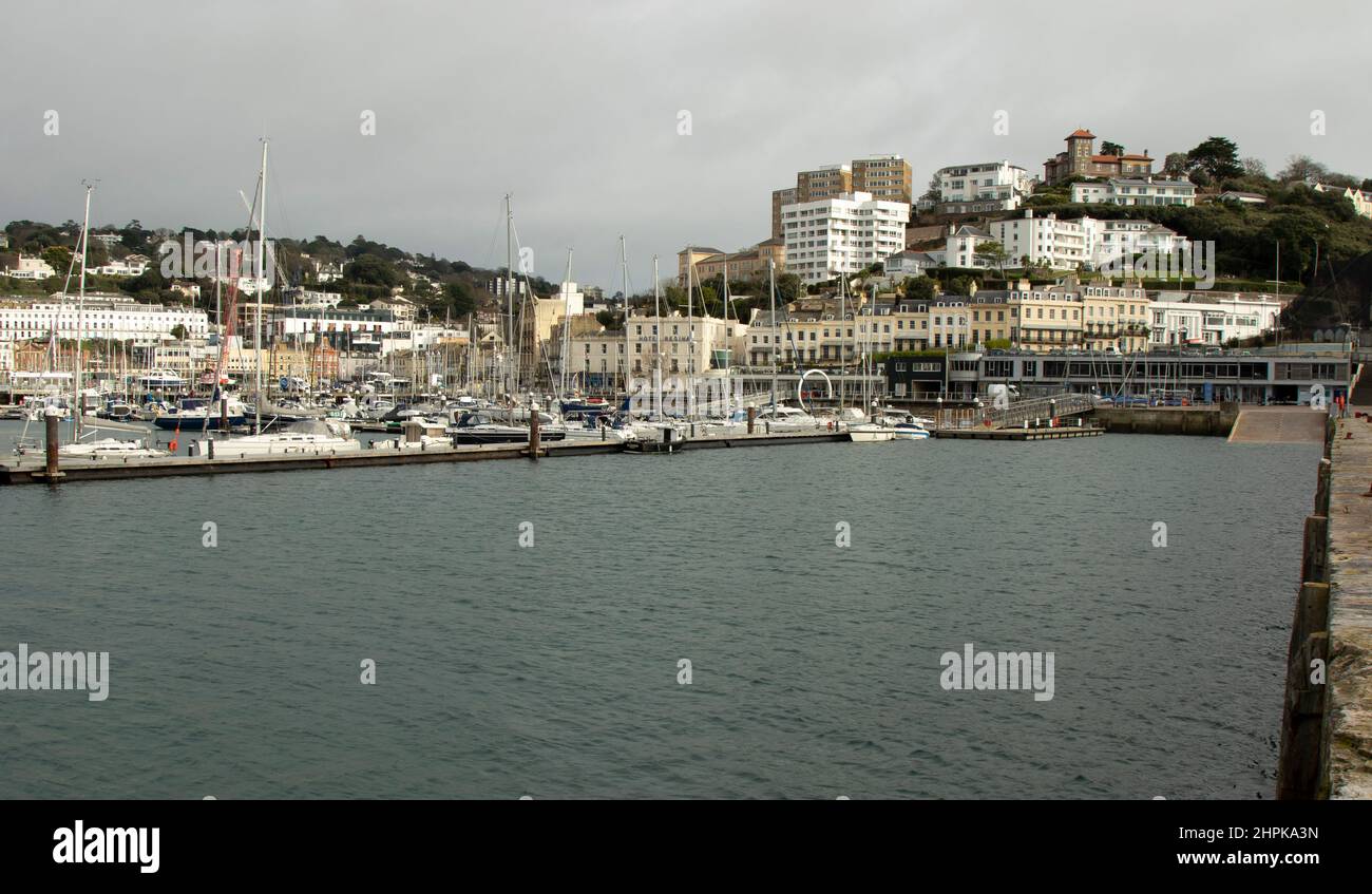 Torquay Harbour, Devon, England, UK Stock Photo - Alamy