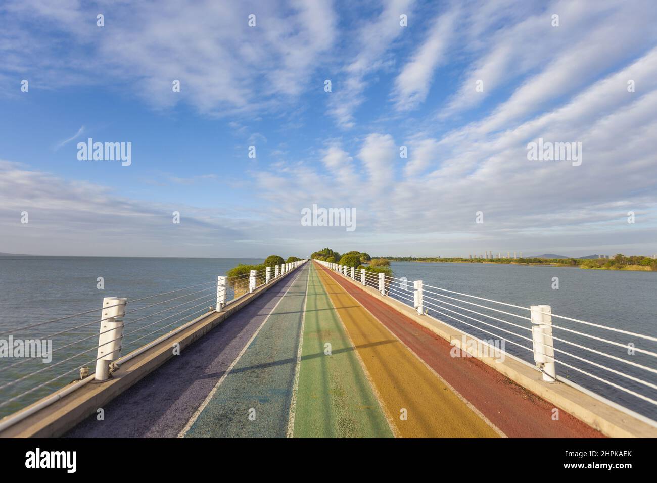 The taihu lake scenery Stock Photo - Alamy