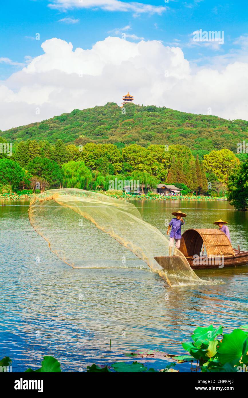 Jiangnan famous scenic spot - the turtle head isle Stock Photo - Alamy