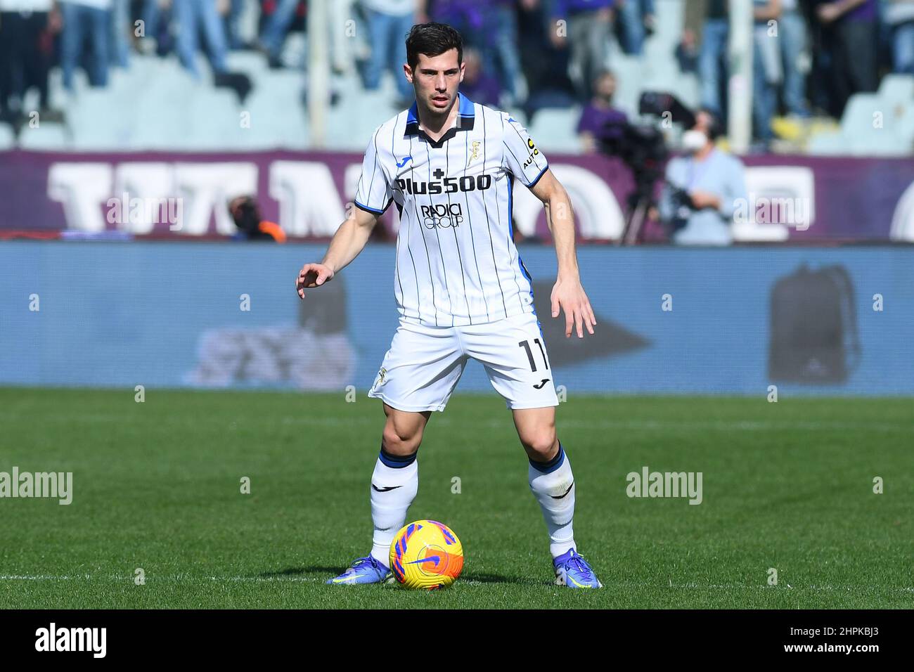 Florence, Italy. 20th Feb, 2022. Remo Freuler of Atalanta during ...