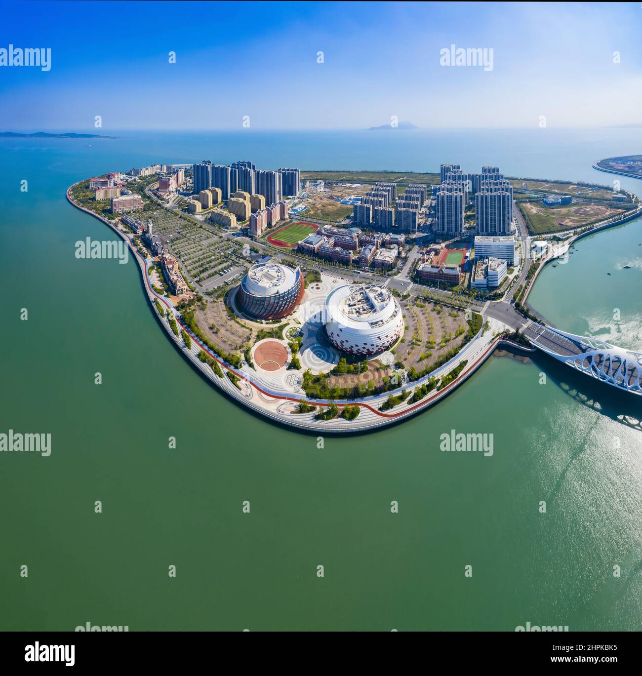 Oriental cinema star island is located in Qingdao huangdao district ...