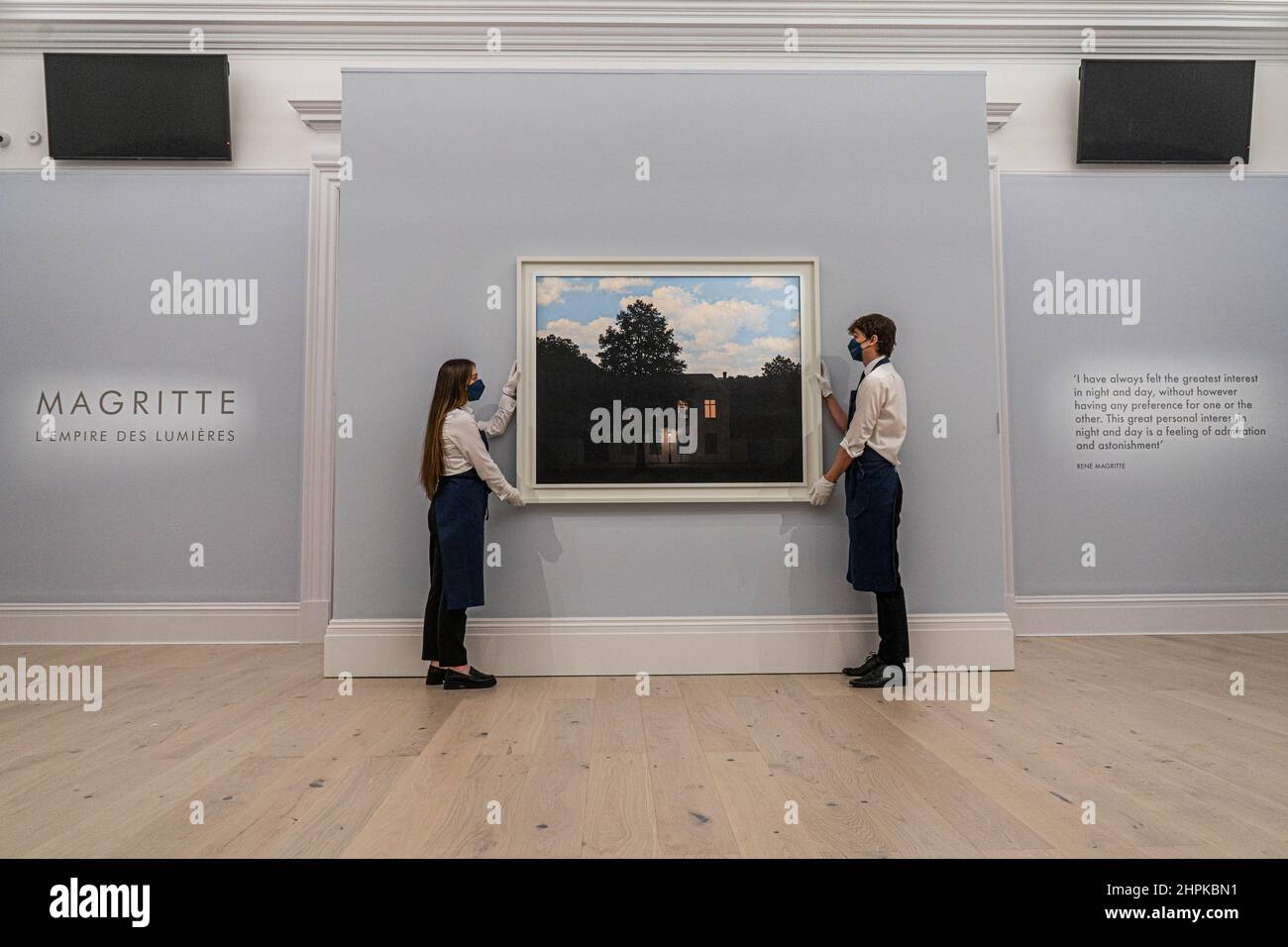 Rene magritte house hi-res stock photography and images - Alamy