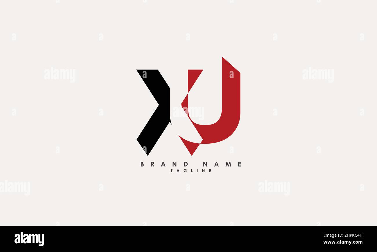 Letter ux logo hi-res stock photography and images - Alamy