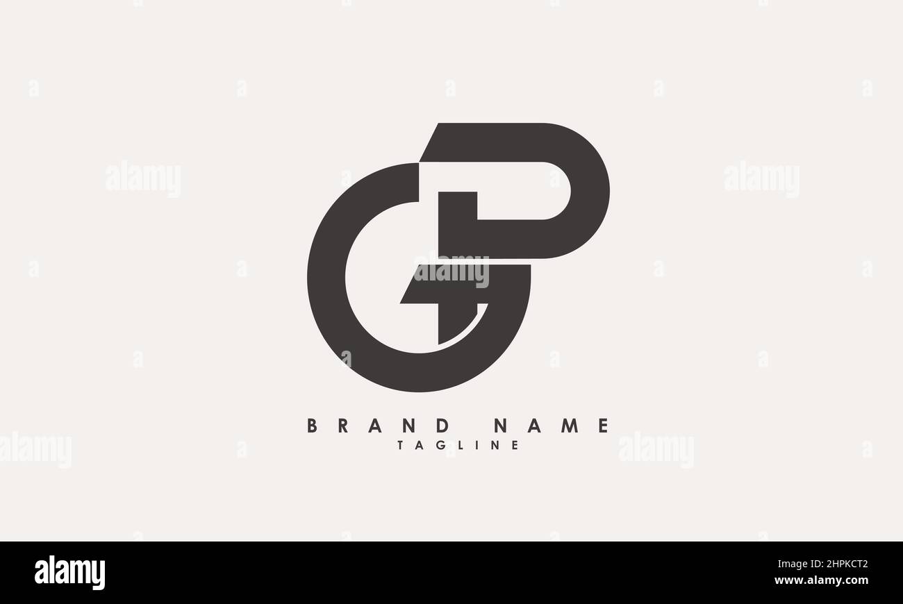 Pg alphabet logo hi-res stock photography and images - Alamy