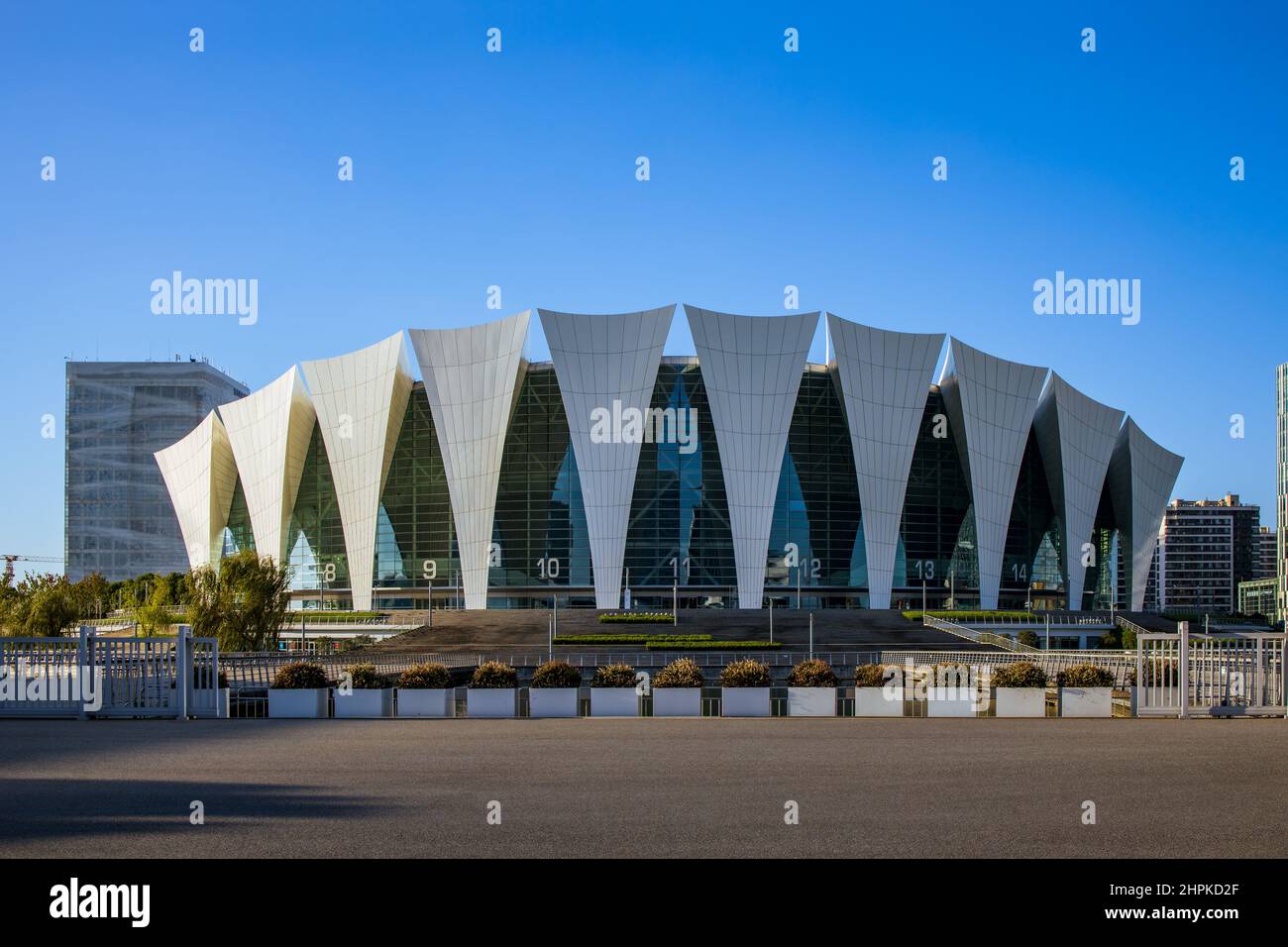 Shanghai Oriental Sports Center Venue Stock Photo - Alamy