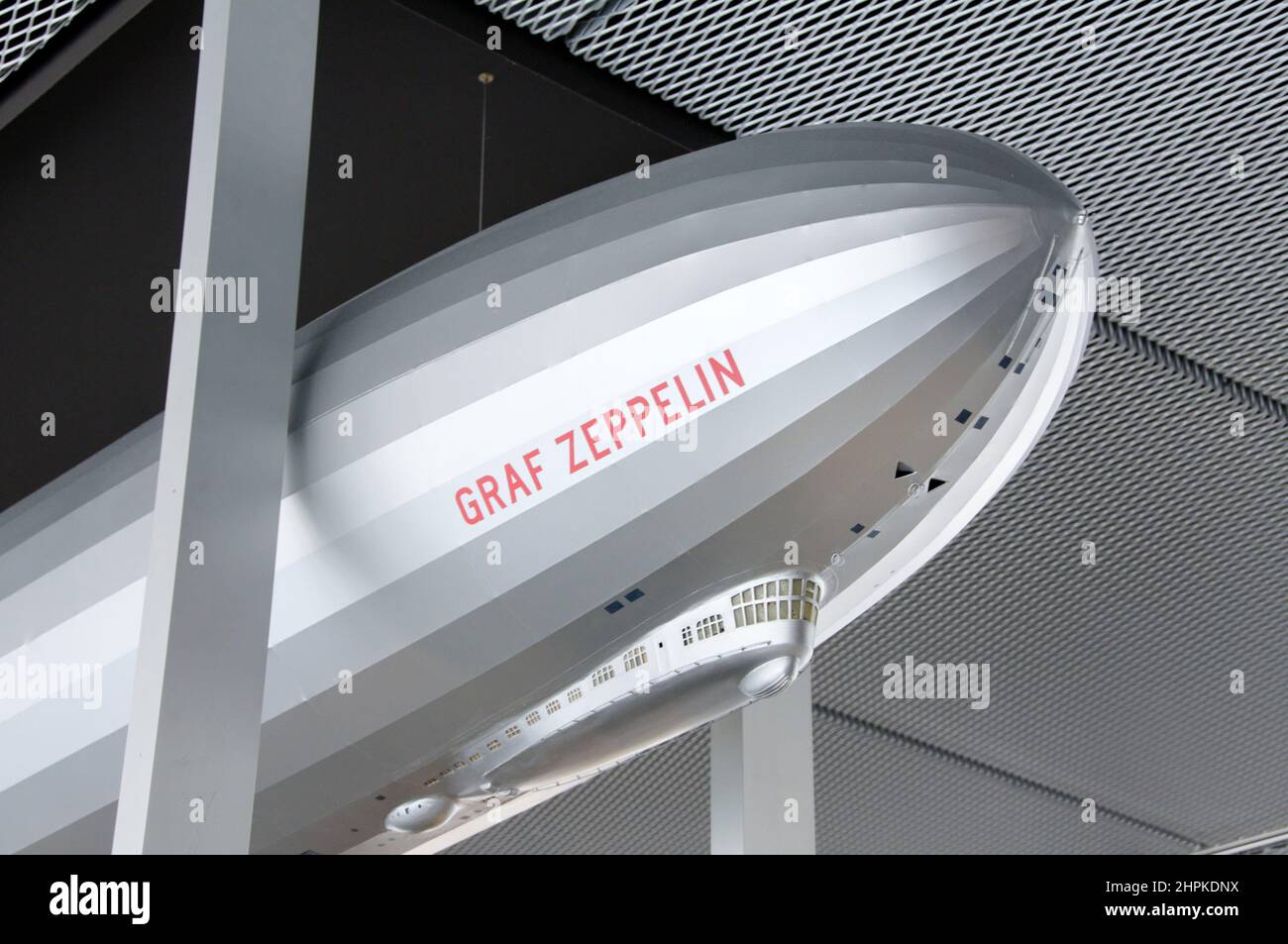 Graf Zeppelin Airship Model, 1928 used for Artic trip in 1931, civilian ...