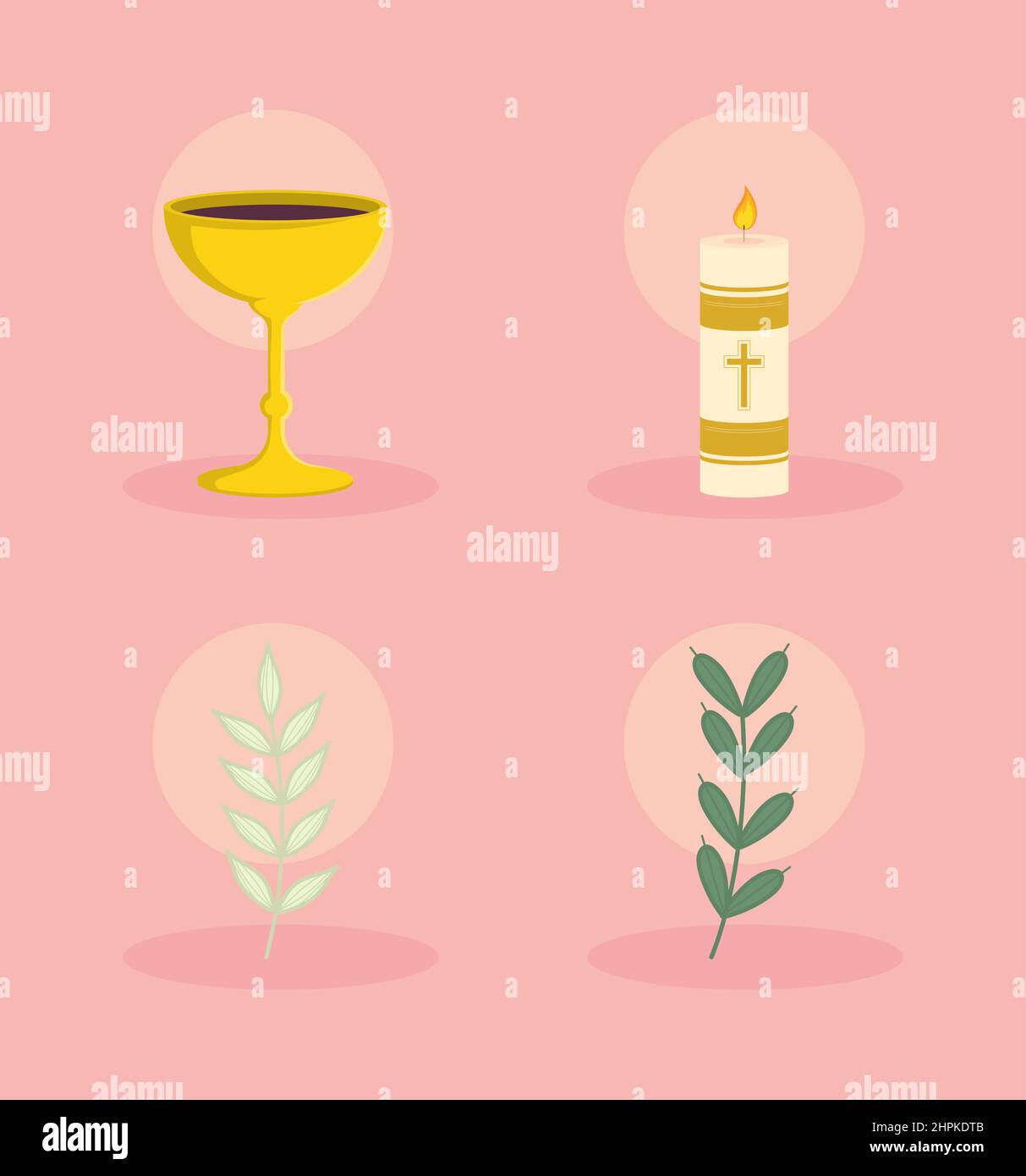 catholic first communion Stock Vector Image & Art - Alamy