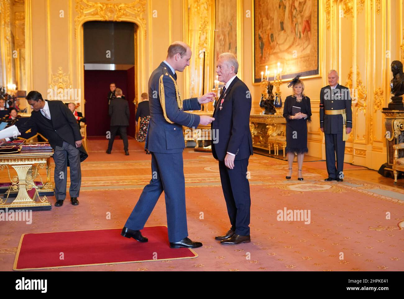 Mr. Alan Curtis from Swansea is made an MBE (Member of the Order of the ...