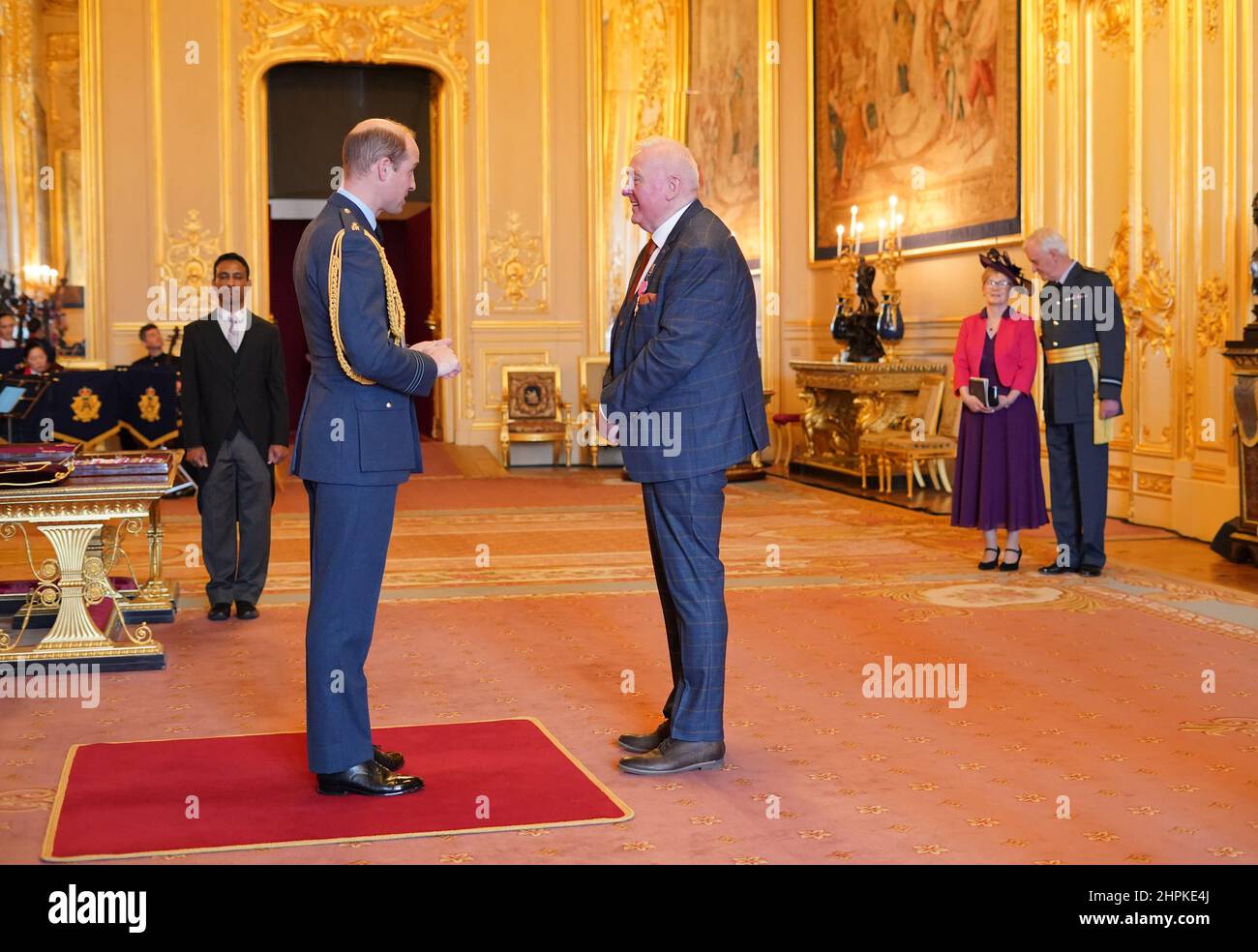 Stephen Ball is made an MBE (Member of the Order of the British Empire ...