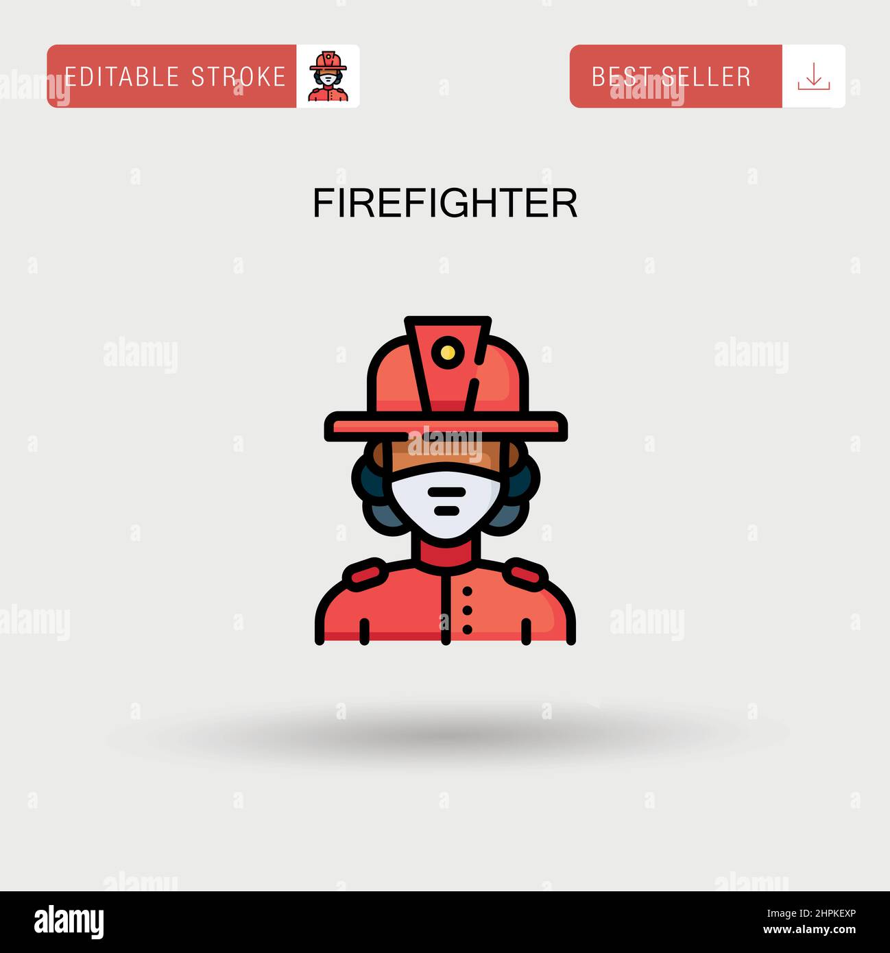 Fire fighting team Stock Vector Images - Alamy