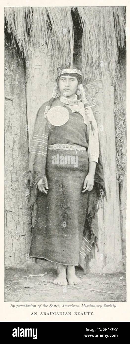 An Araucanian beauty The Mapuche are a group of Indigenous inhabitants ...