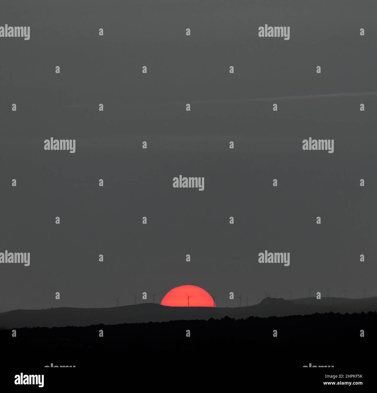 Orange half sun hi-res stock photography and images - Alamy