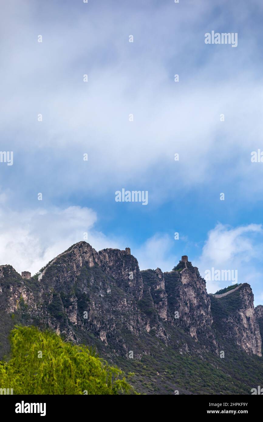 Beijing Great Wall simatai Stock Photo - Alamy