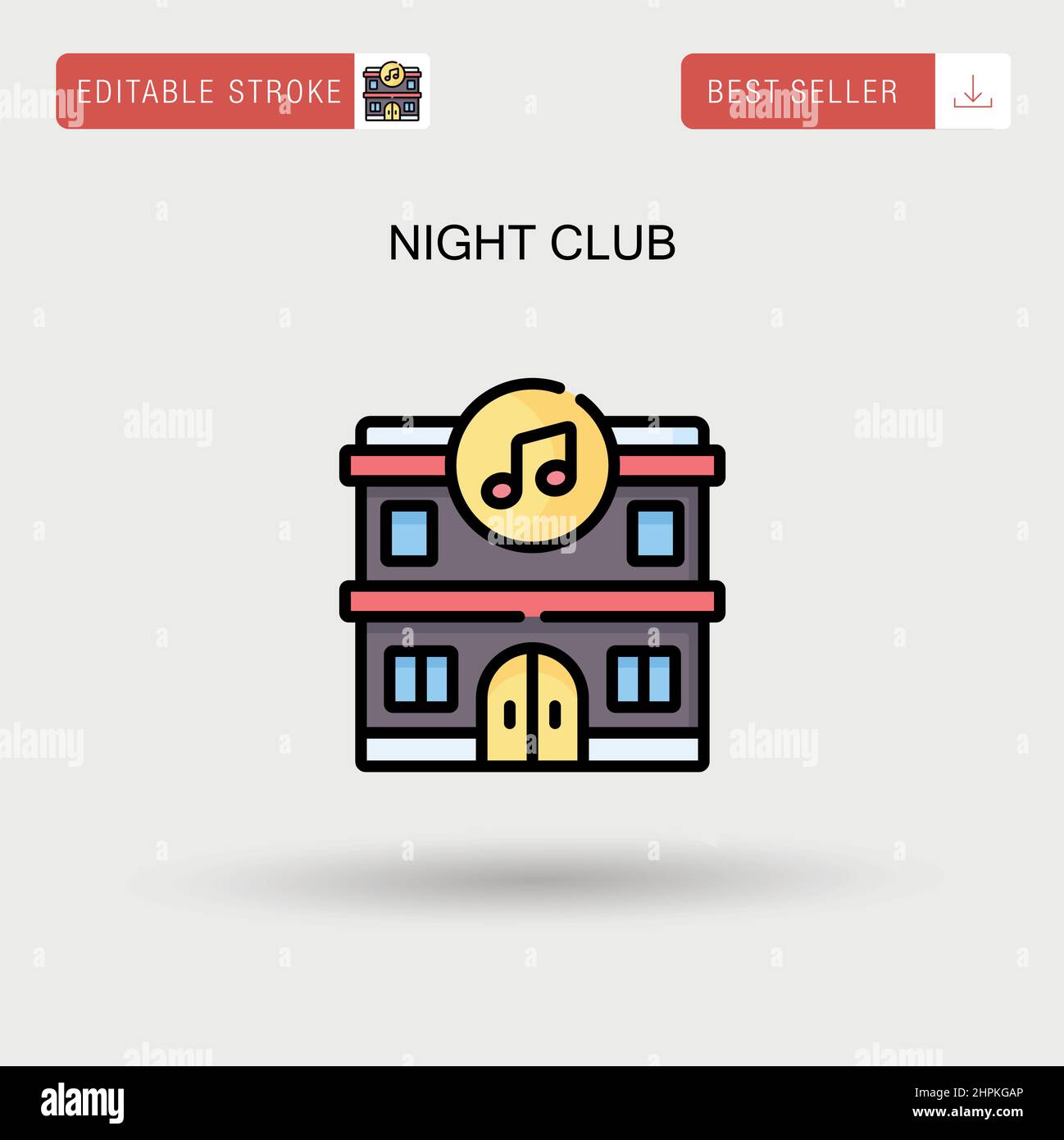 Club night Stock Vector Images - Alamy