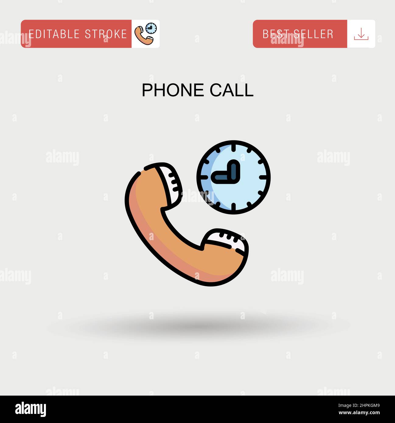 One handset Stock Vector Images - Alamy