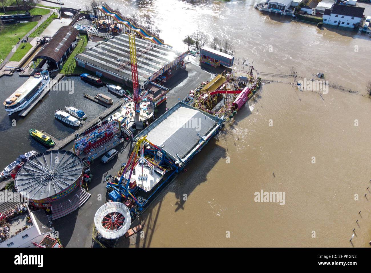 Wyre forest flooding hi-res stock photography and images - Alamy