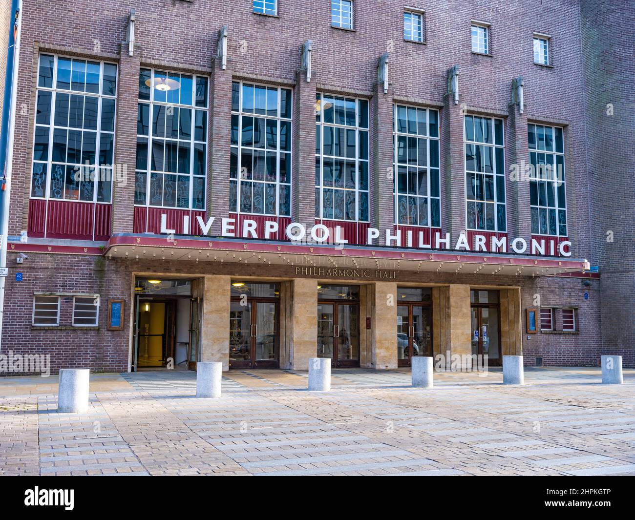 Liverpool Philharmonic Hall, Hope Street, Liverpool, Merseyside Stock ...