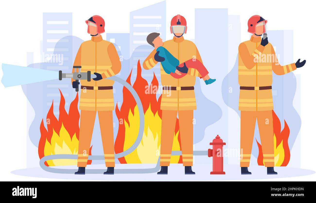 Rescue group worker Stock Vector Images - Alamy