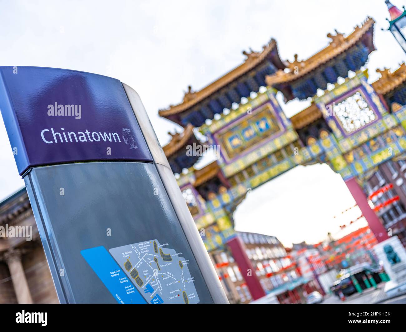 Colourful liverpool sign hi-res stock photography and images - Alamy