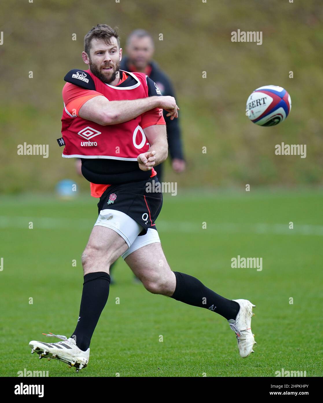 England's Elliot Daly during a training session at Honda England Rugby ...