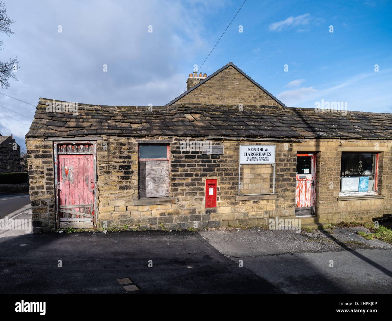 Red, door, flaking, paint, red paint, old, weathered, repaired, faded ...